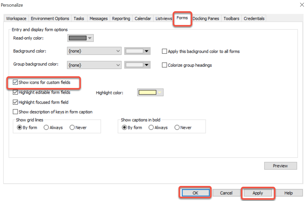 How to Distinguish Custom Form Fields on Your Screens | BT Partners